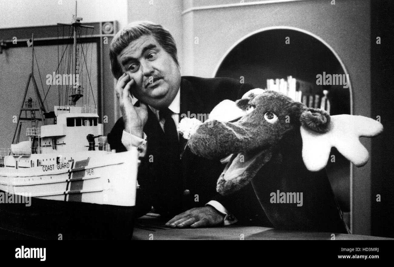 CAPTAIN KANGAROO, Bob Keeshan, Mr. Moose, 1955-1984 Stock Photo - Alamy