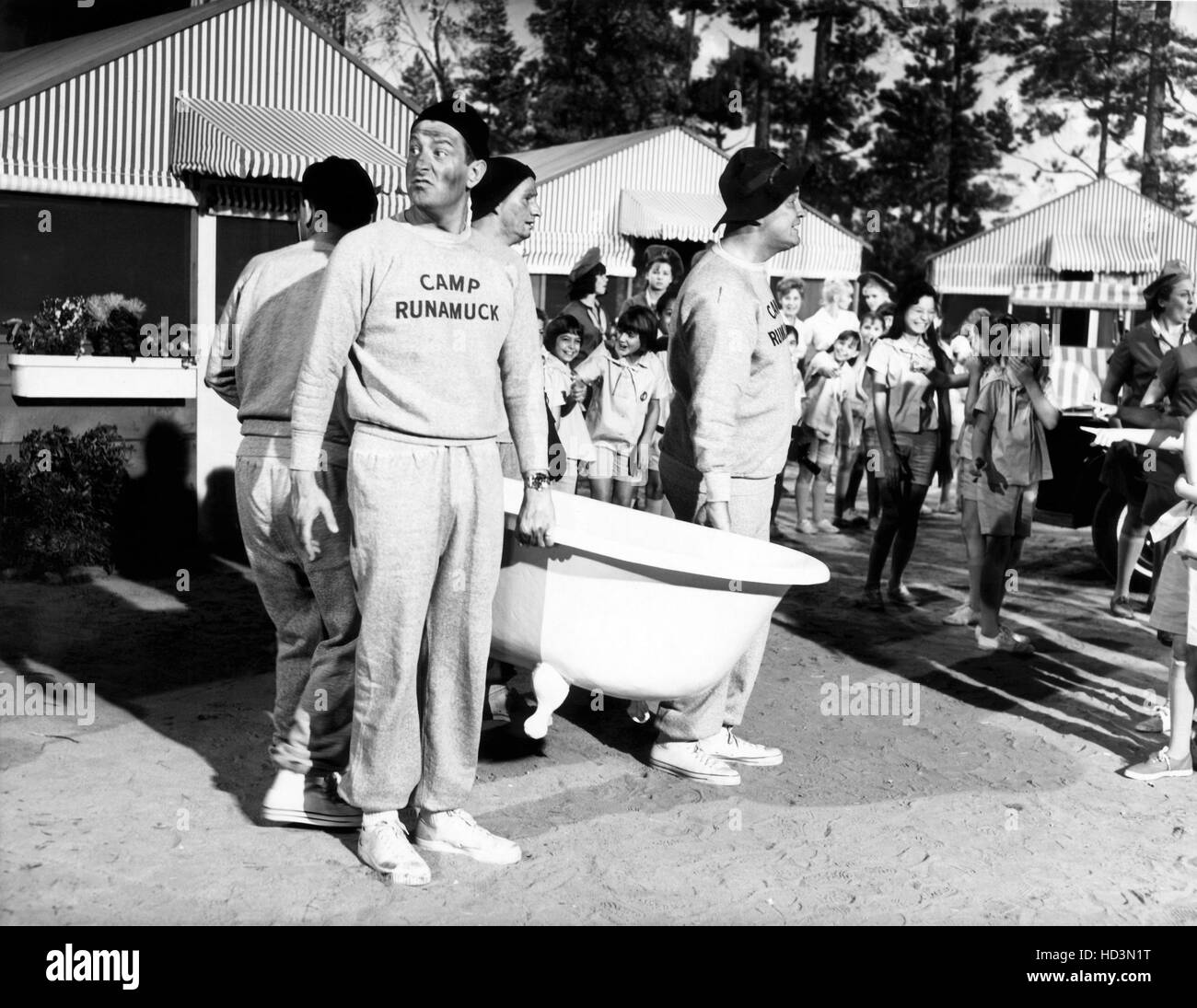 CAMP RUNAMUCK, Dave Ketchum, Dave Madden (center background), Arch ...
