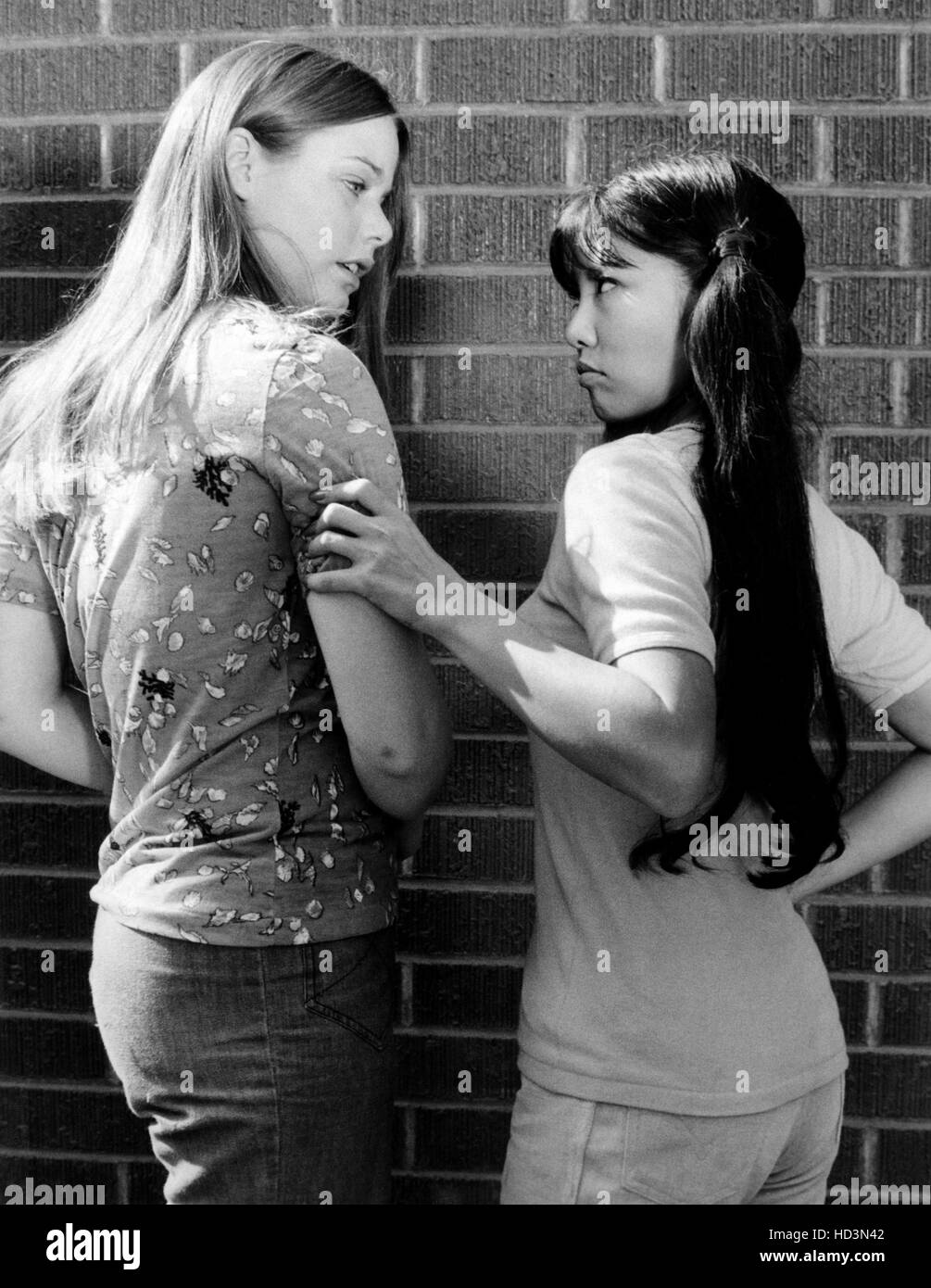 CAGE WITHOUT A KEY, from left: Susan Dey, Susie Elene, 1975 Stock Photo ...