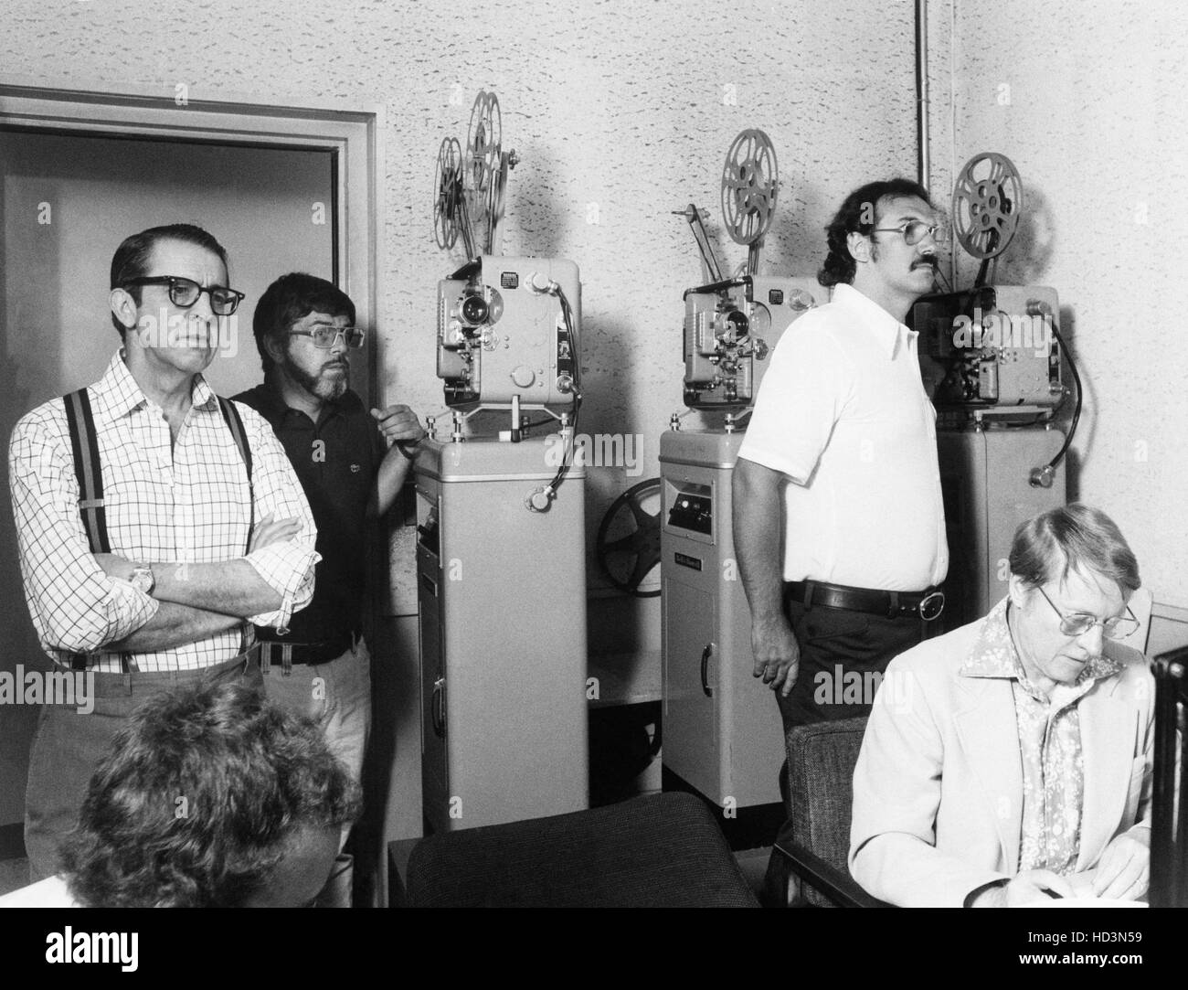 THE CBS MORNING NEWS, anchor Hughes Rudd, film editors Steve Levetown ...