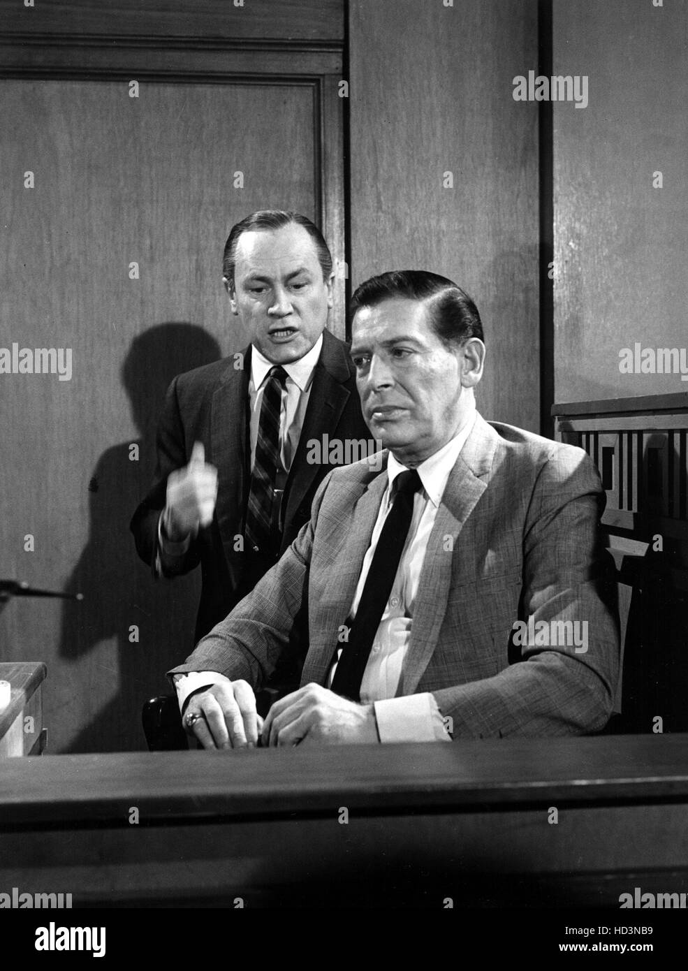 THE DEFENDERS, 1961-65, E.G. Marshall, Milton Berle, episode "Die ...