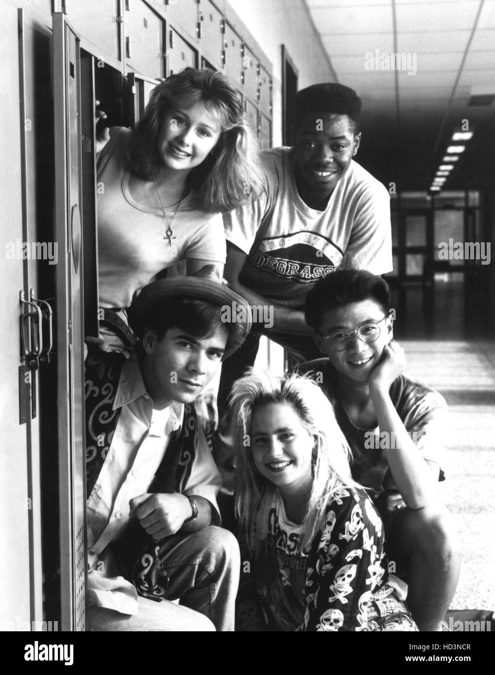 DEGRASSI HIGH, Pat Mastroianni, Stacie Mistysyn, Dayo Ade, Amanda ...