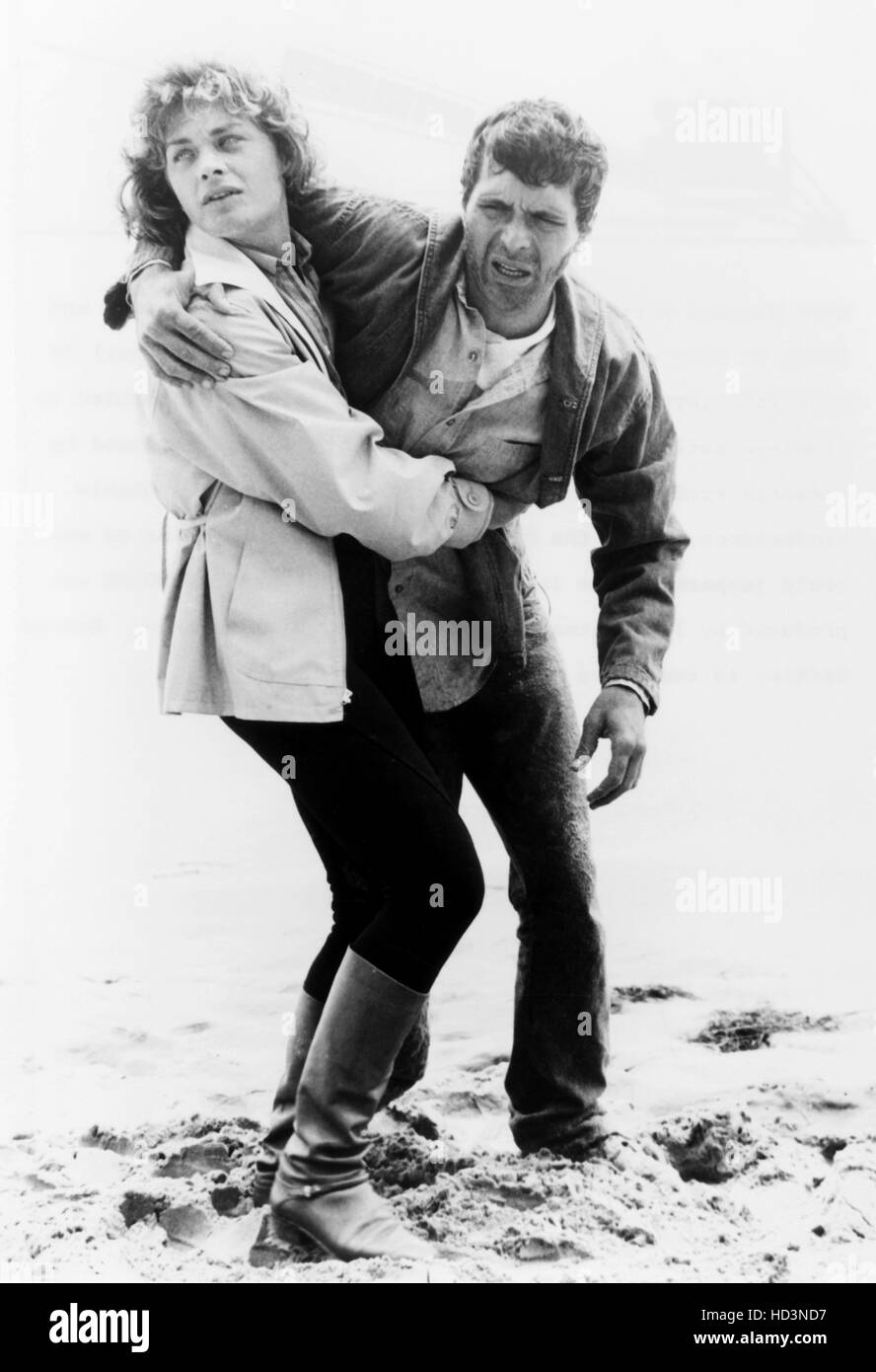 DESPERATE INTRUDER, from left, Meg Foster, Nick Mancuso, aired July 31 ...