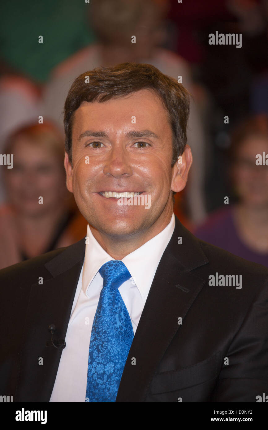 German ZDF TV Talkshow Markus Lanz at Fernsehmacher-Studio Featuring ...