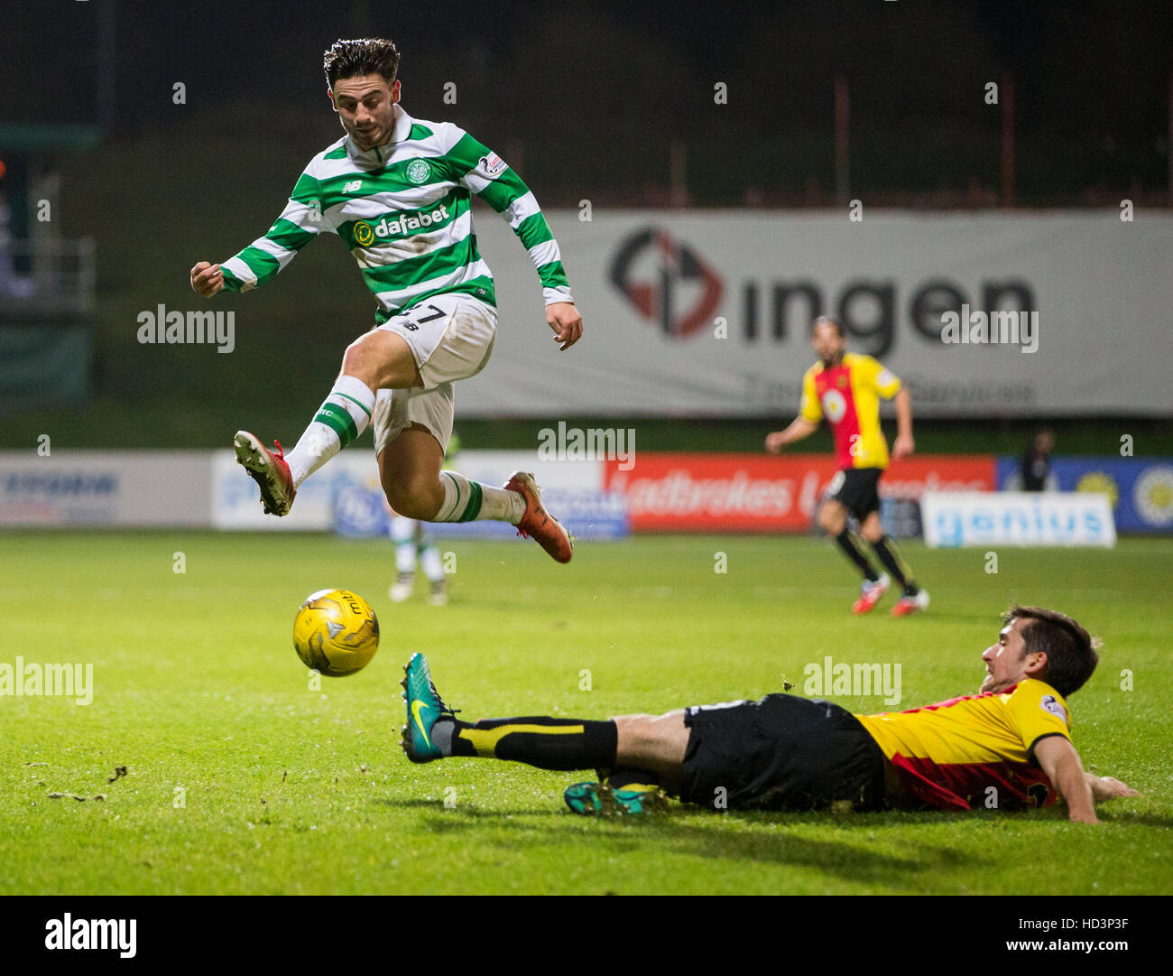Partick thistles callum booth battle hi-res stock photography and ...