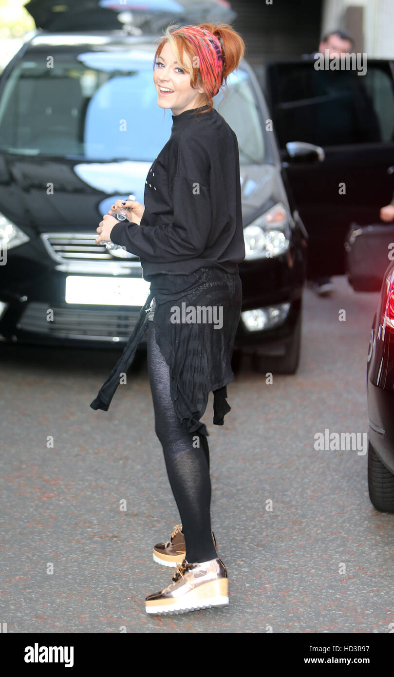 Lindsey Stirling outside ITV Studios Featuring: Lindsey Stirling Where ...