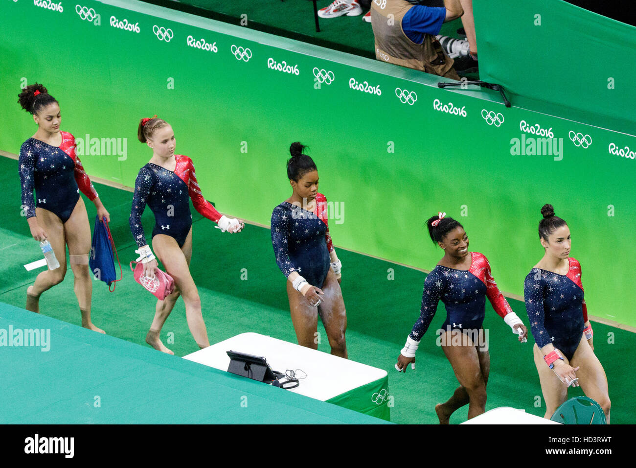 2016 olympics team usa gymnasts hi-res stock photography and images - Alamy