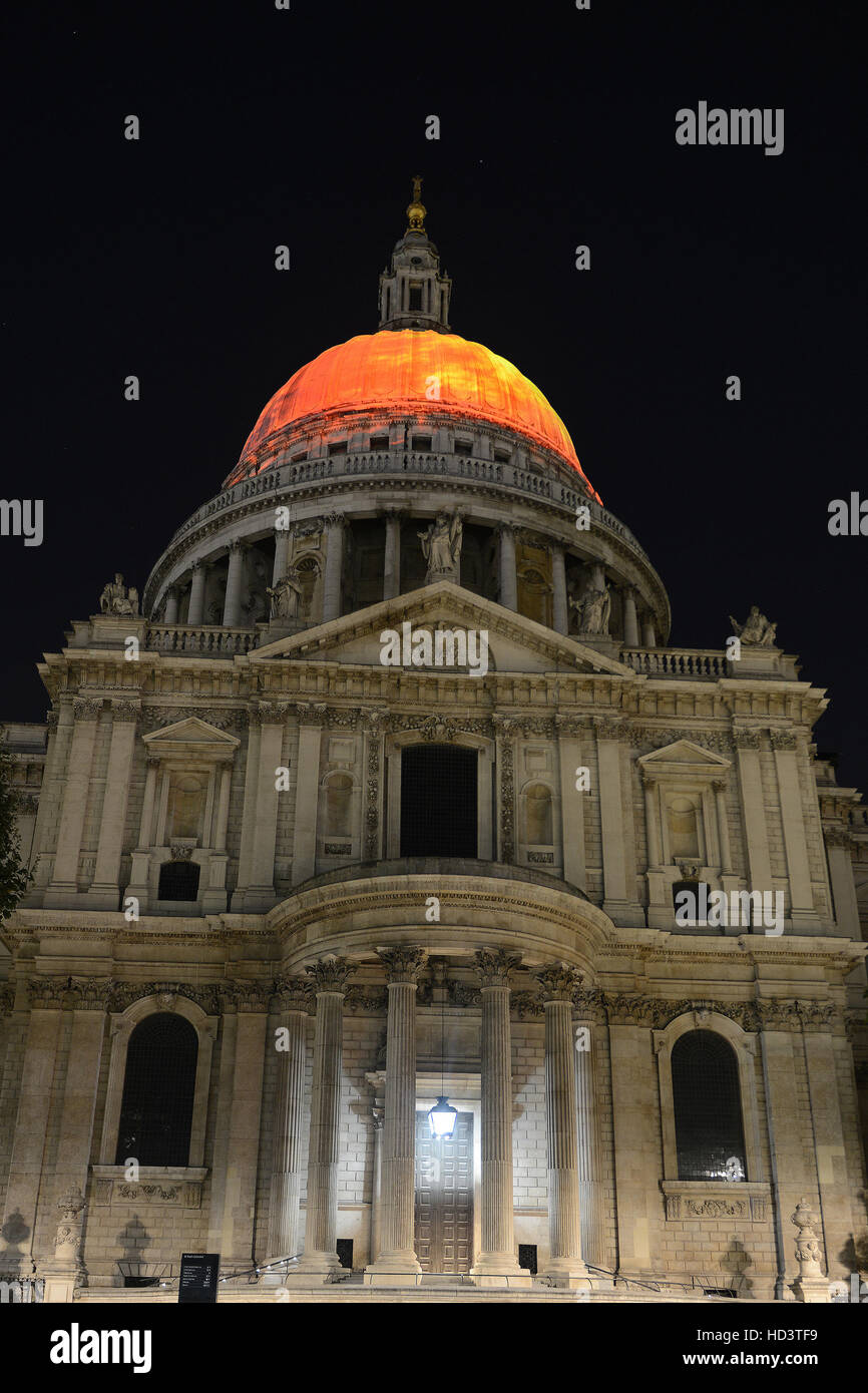 To mark the 350th anniversary of Great Fire of London, artist Martin ...