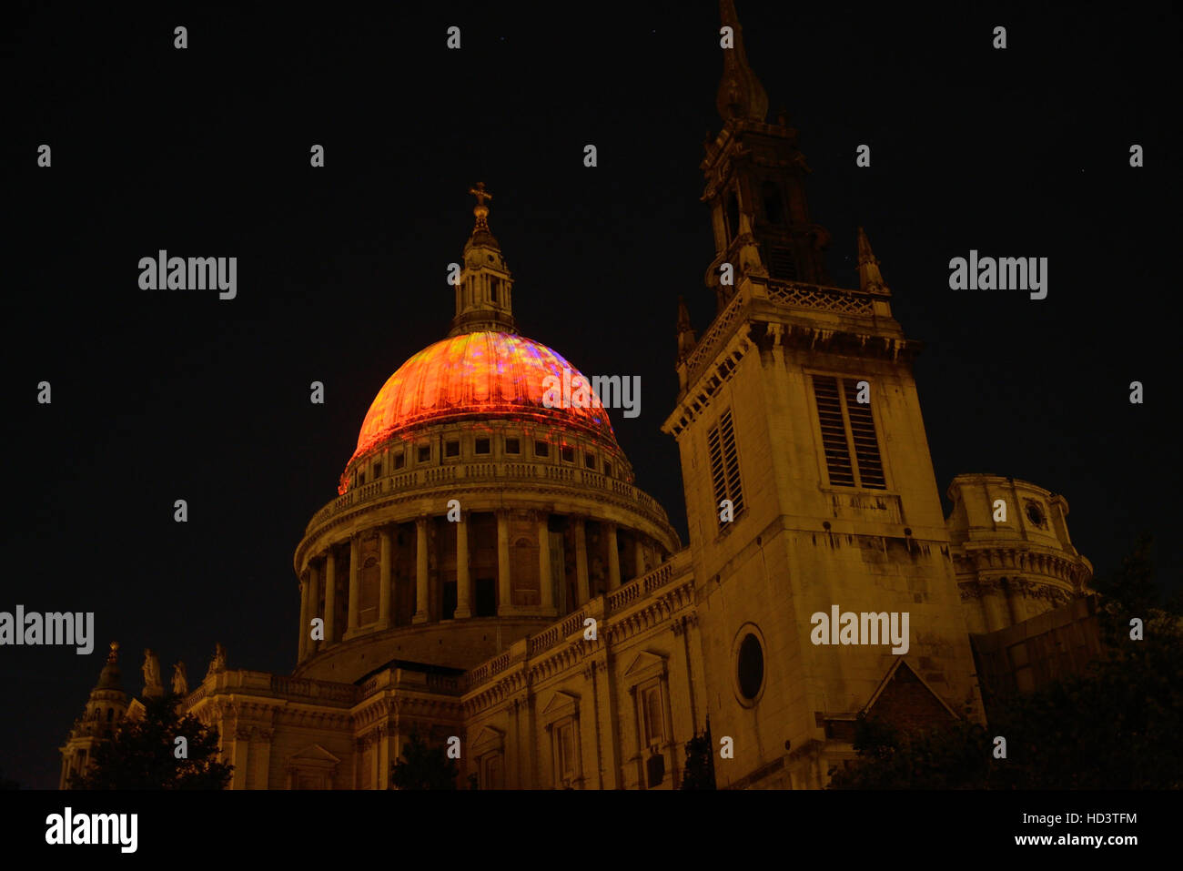 To mark the 350th anniversary of Great Fire of London, artist Martin ...