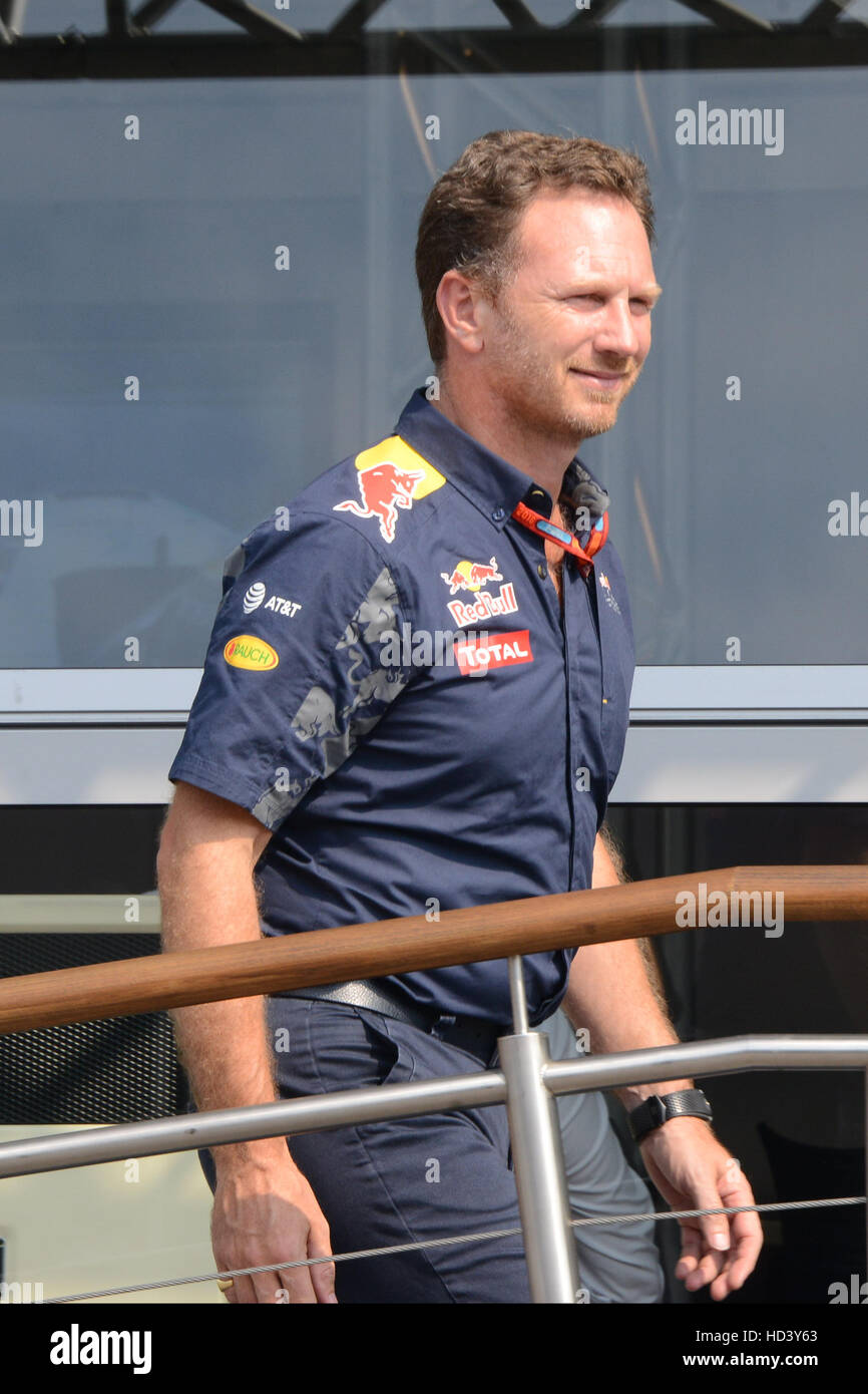 Formula One (F1) Italian Grand Prix Featuring: Christian Horner Where ...