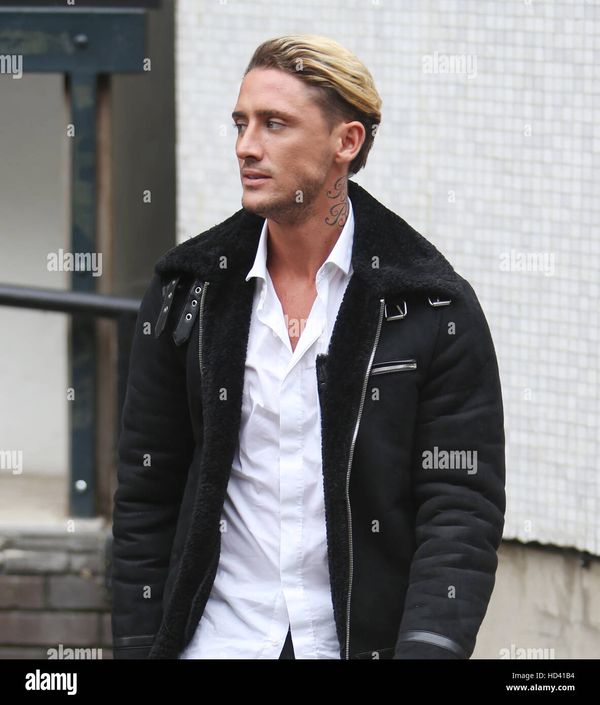 Stephen Bear outside ITV Studios Featuring: Stephen Bear Where: London ...