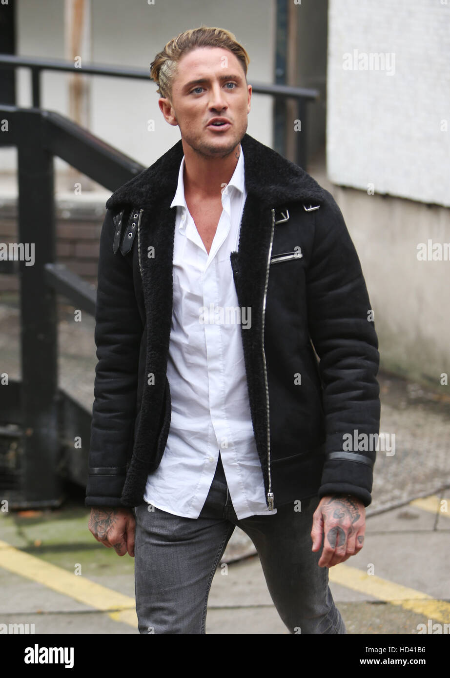 Stephen Bear outside ITV Studios Featuring: Stephen Bear Where: London ...