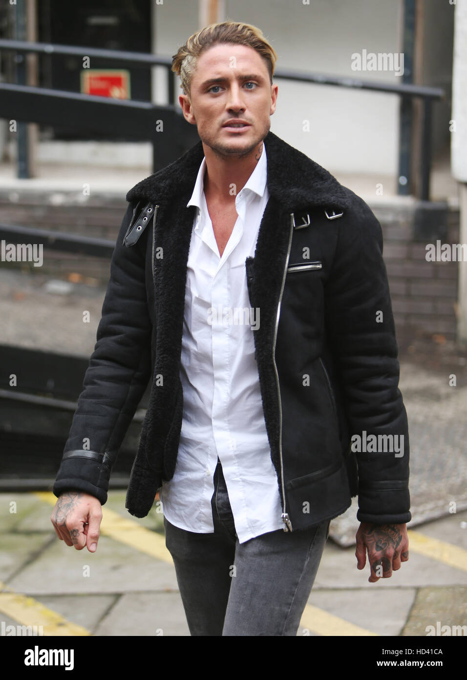 Stephen Bear outside ITV Studios Featuring: Stephen Bear Where: London ...