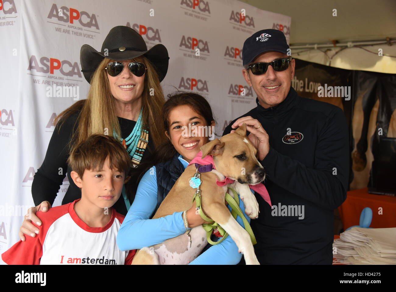 Matt lauer and romy lauer hi-res stock photography and images - Alamy
