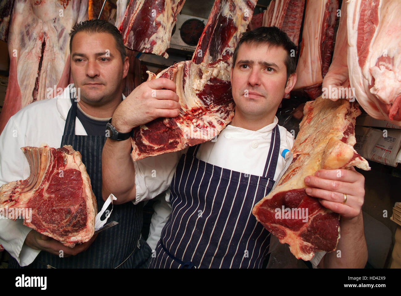 Selecting meat hi-res stock photography and images - Alamy