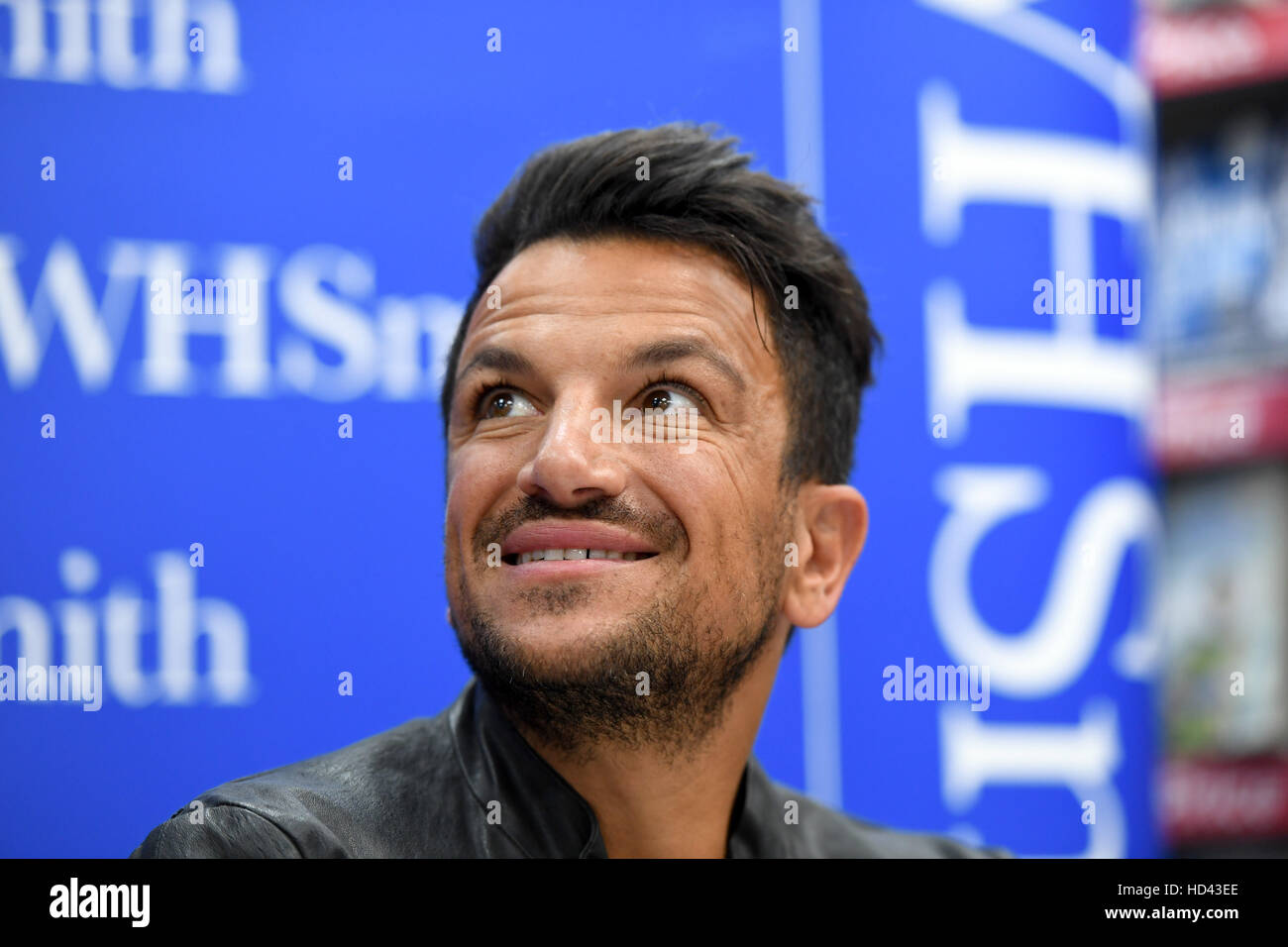 Peter Andre signs copies of his latest book 'Between Us' at WHSmith ...