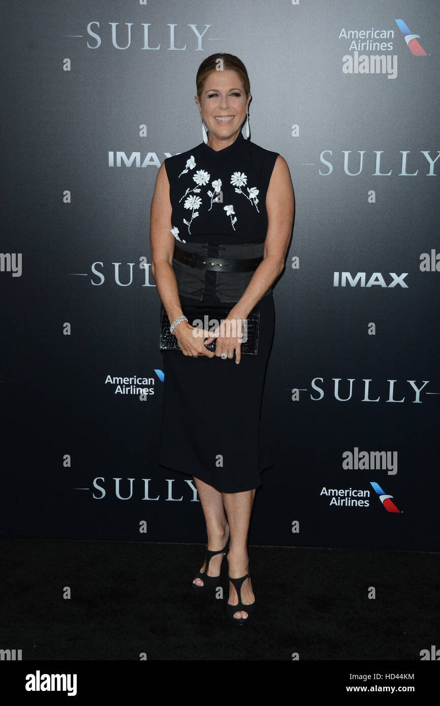 New York Premiere of 'Sully' - Red Carpet Arrivals Featuring: Rita ...
