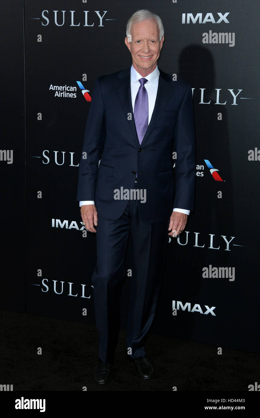 New York Premiere of 'Sully' - Red Carpet Arrivals Featuring: Chesley ...