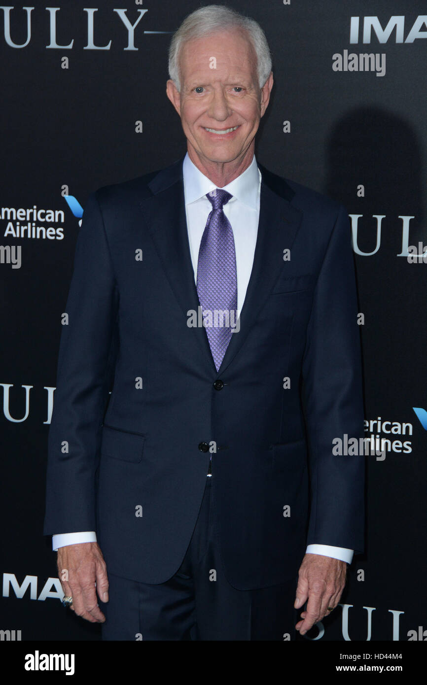 New York Premiere of 'Sully' - Red Carpet Arrivals Featuring: Chesley ...