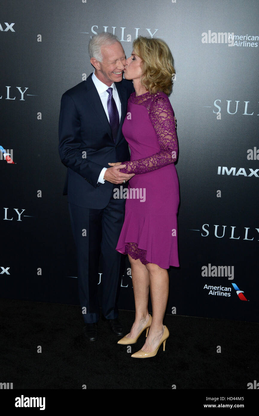 New York Premiere of 'Sully' - Red Carpet Arrivals Featuring: Chesley ...