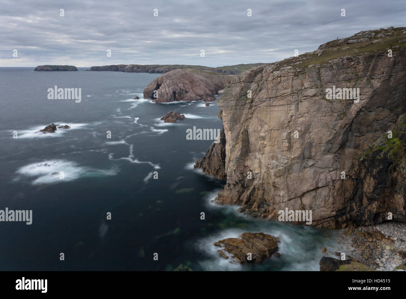 Dramatic sea cliffs and rugged coastal landscapes and seascapes on the ...