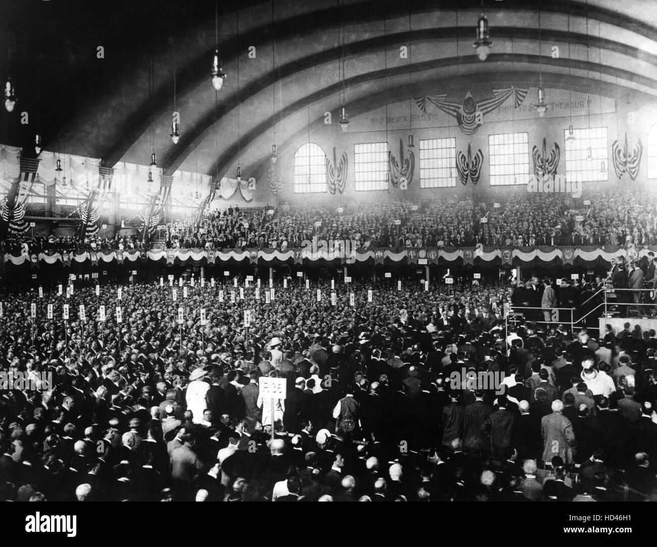 The 1912 Democratic Convention in Baltimore, Maryland which nominated ...