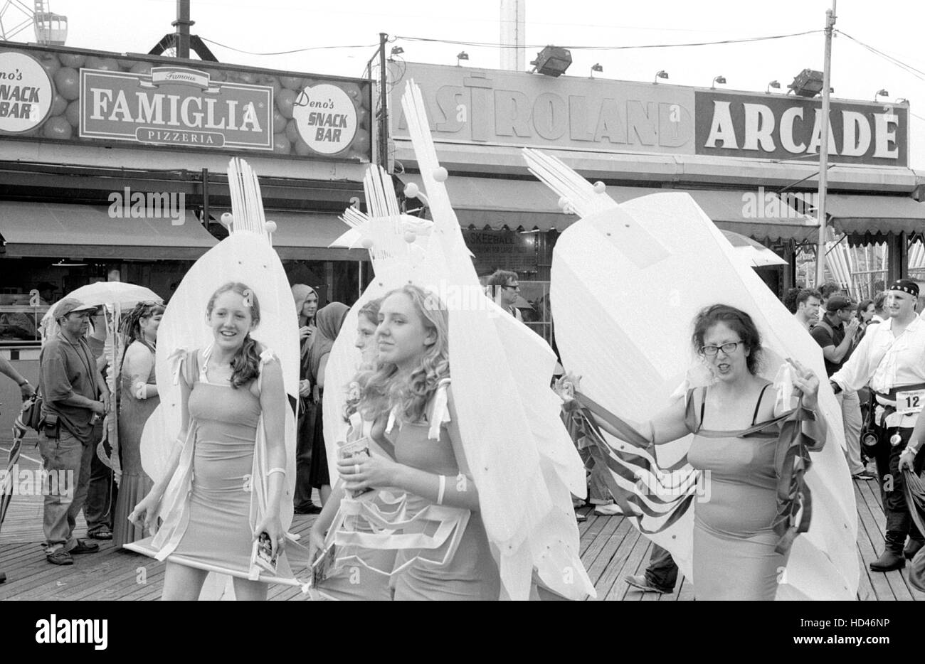 Mermaid Parade, Coney Island, Brooklyn, NY, June 24, 2006. Photo: Jesus ...
