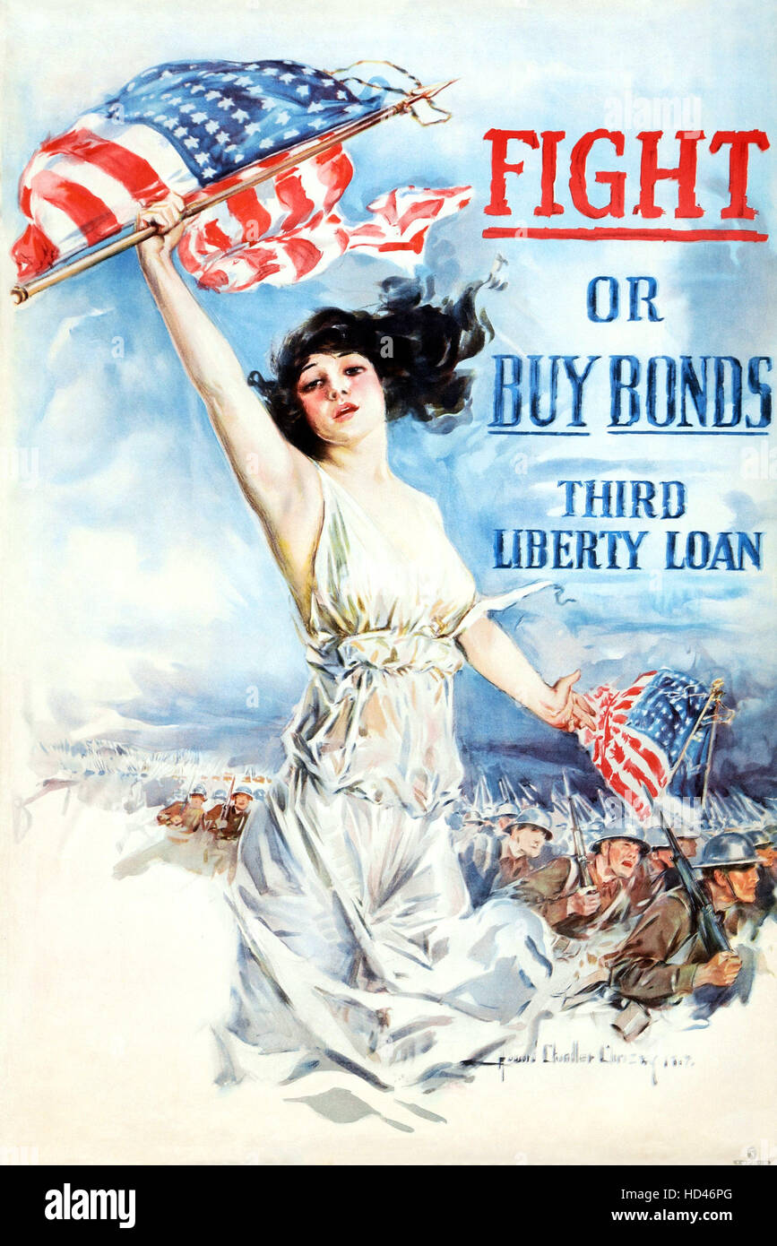 WORLD WAR I, propaganda poster, 1914-1918 Stock Photo - Alamy