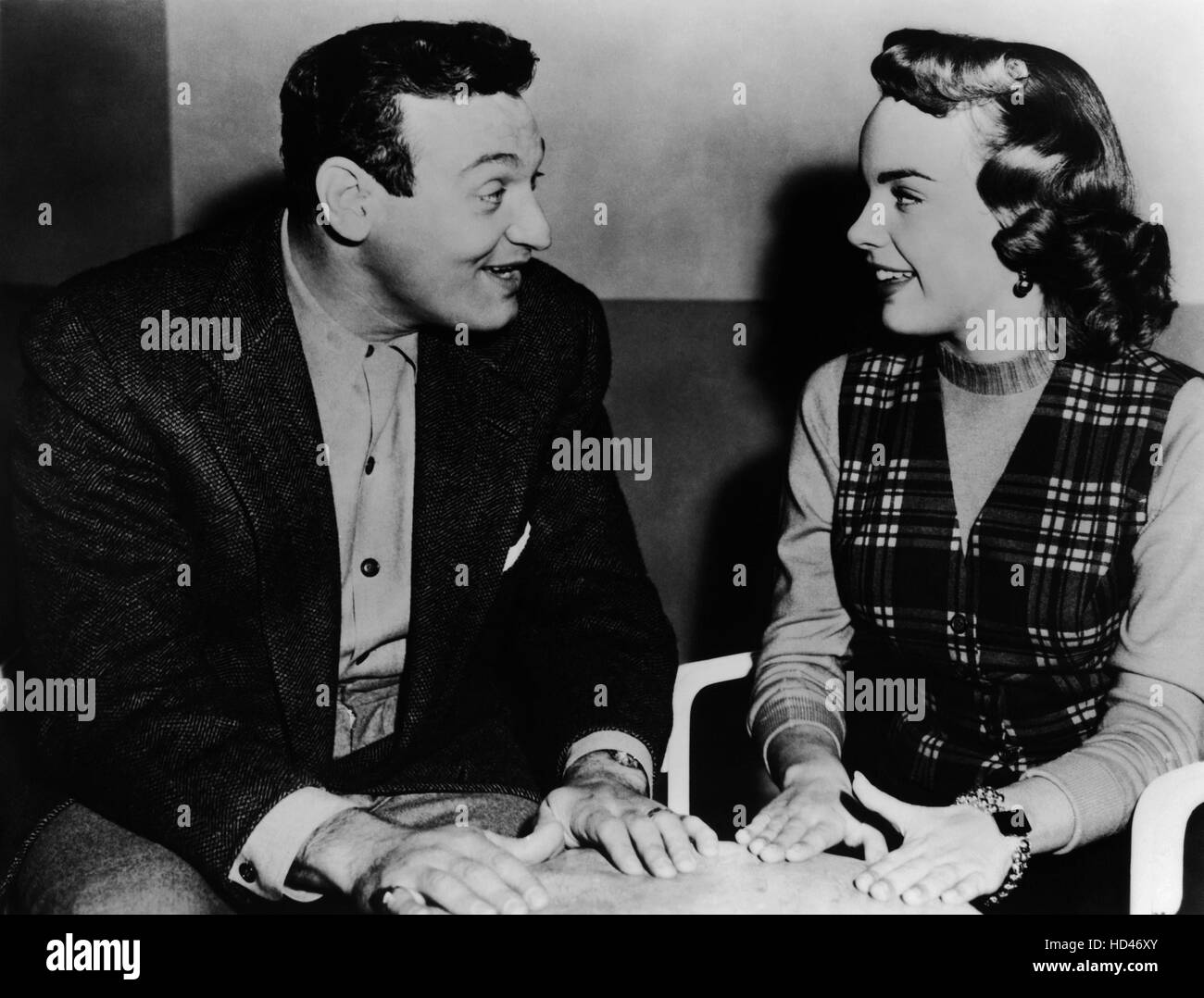 SUNNY SIDE OF THE STREET, from left: Frankie Laine, Terry Moore, 1951 ...