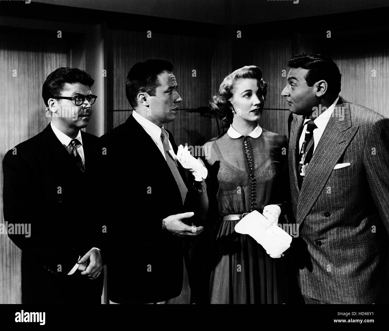 SUNNY SIDE OF THE STREET, from left: William Tracy, Dick Wesson, Audrey ...