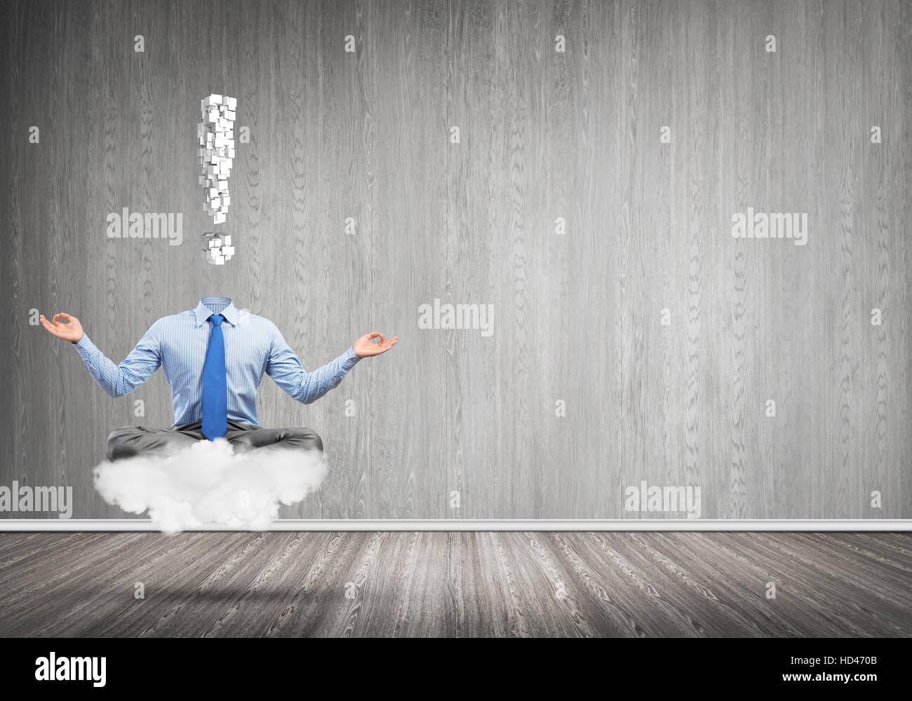 Relax and find solution Stock Photo - Alamy