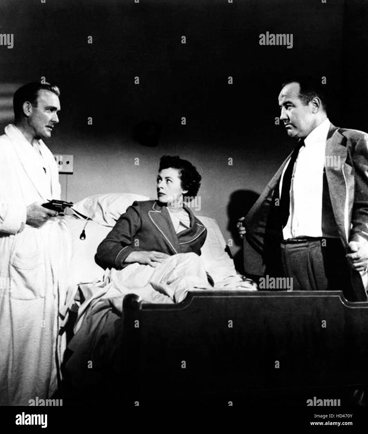 THE MOB, from left: Matt Crowley, Betty Buehler, Broderick Crawford ...