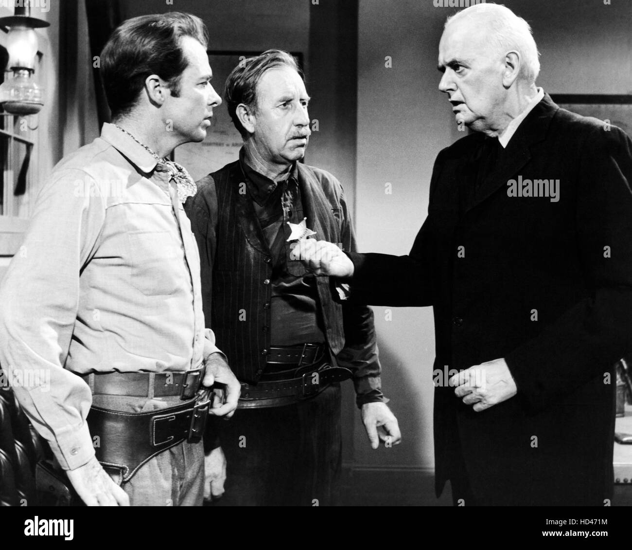 THE QUICK GUN, from left: Audie Murphy, Frank Ferguson, Charles ...