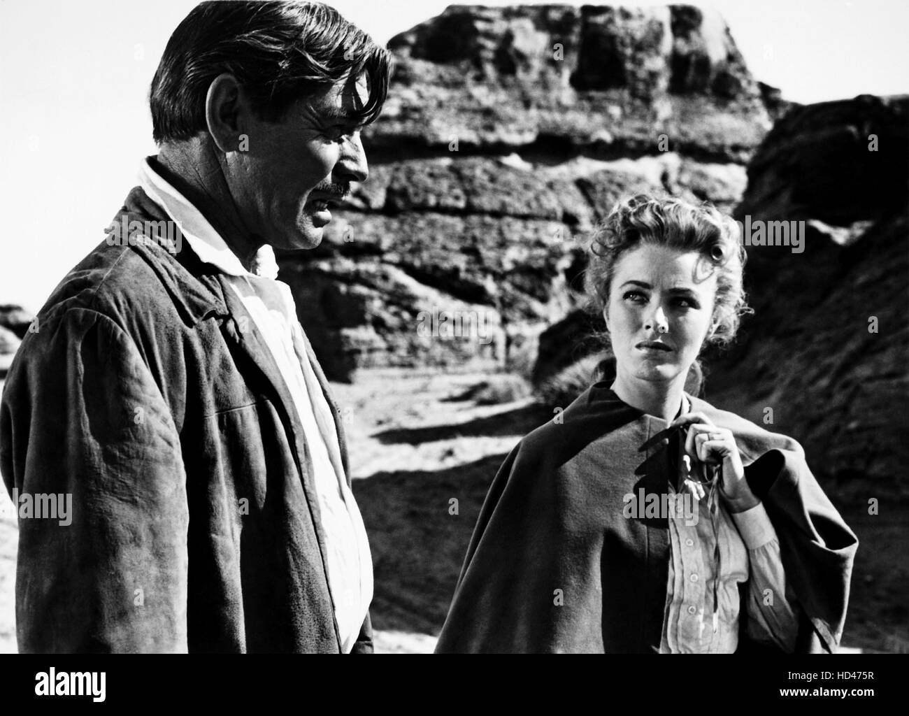 THE KING AND FOUR QUEENS, from left: Clark Gable, Eleanor Parker, 1956 ...