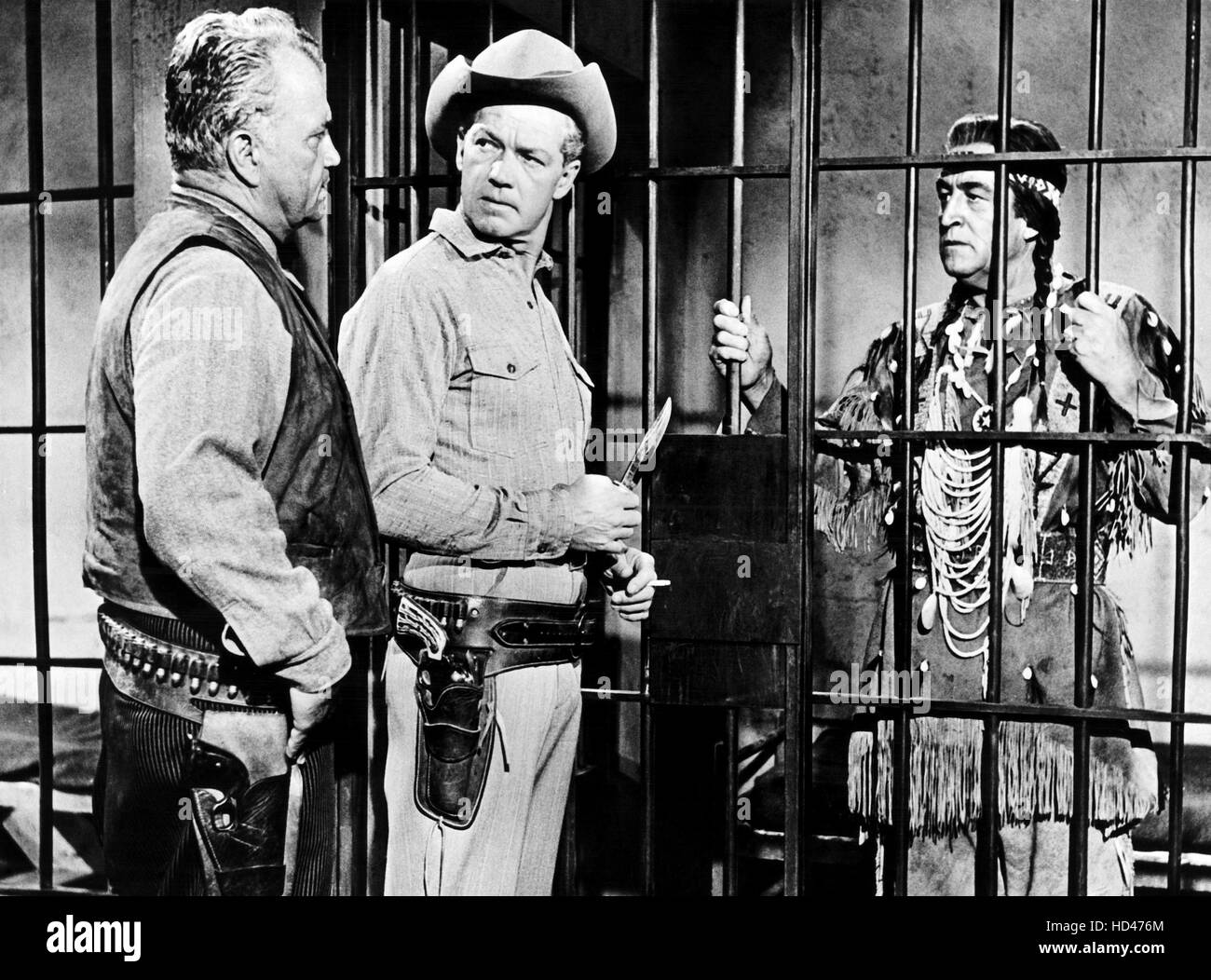 OKLAHOMA TERRITORY, from left: Walter Sande, Bill Williams, Ted de ...