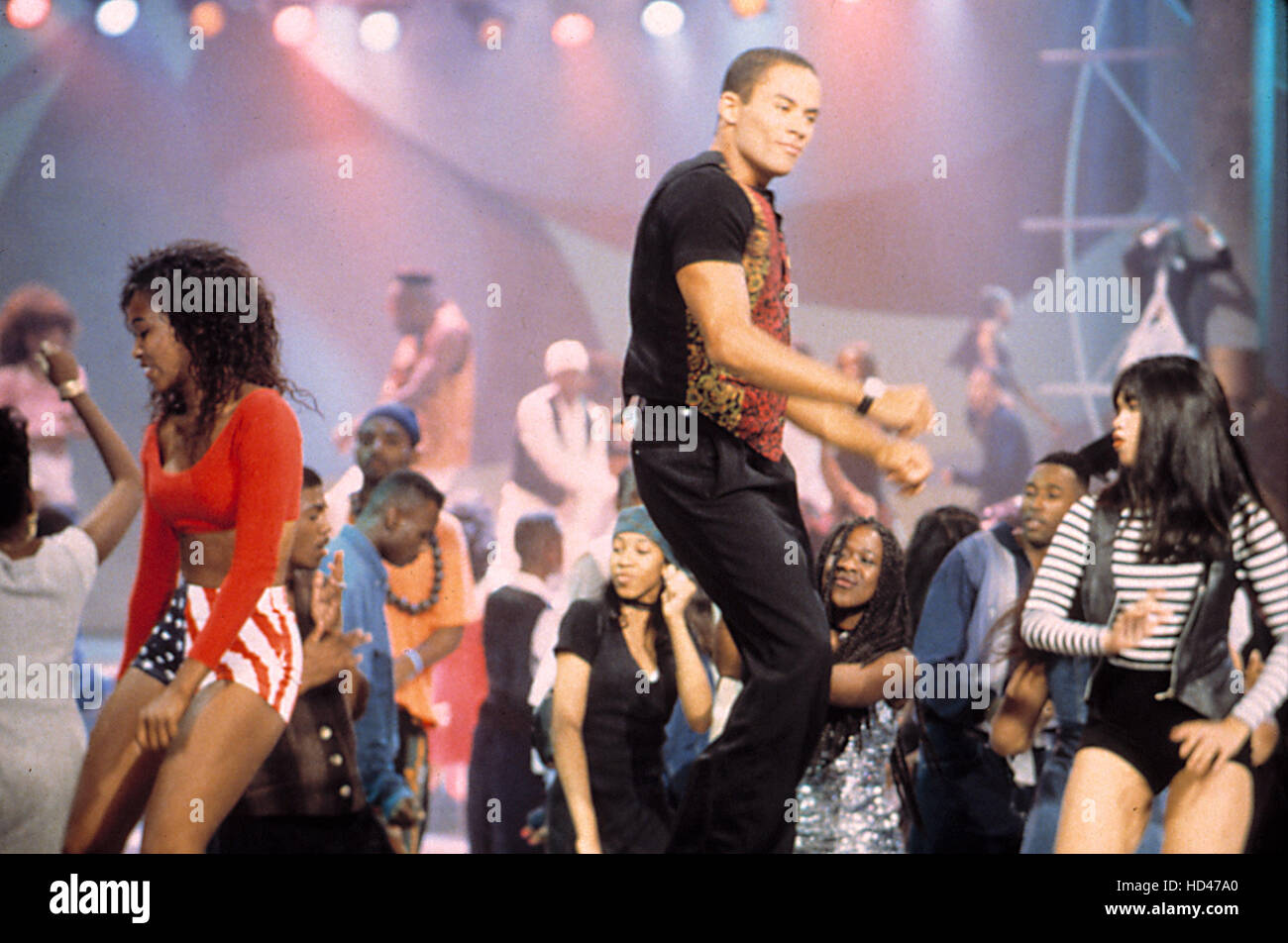 DISCO, "Soul Train", 1980s, series 1971-present Stock Photo - Alamy