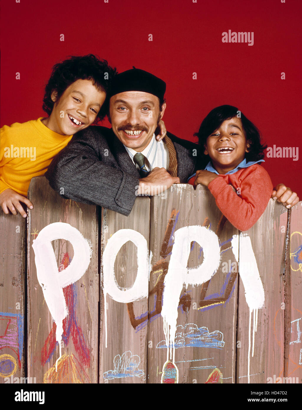 POPI, Anthony Perez, Hector Elizondo, Dennis Vasquez, TV, 1976 Stock ...