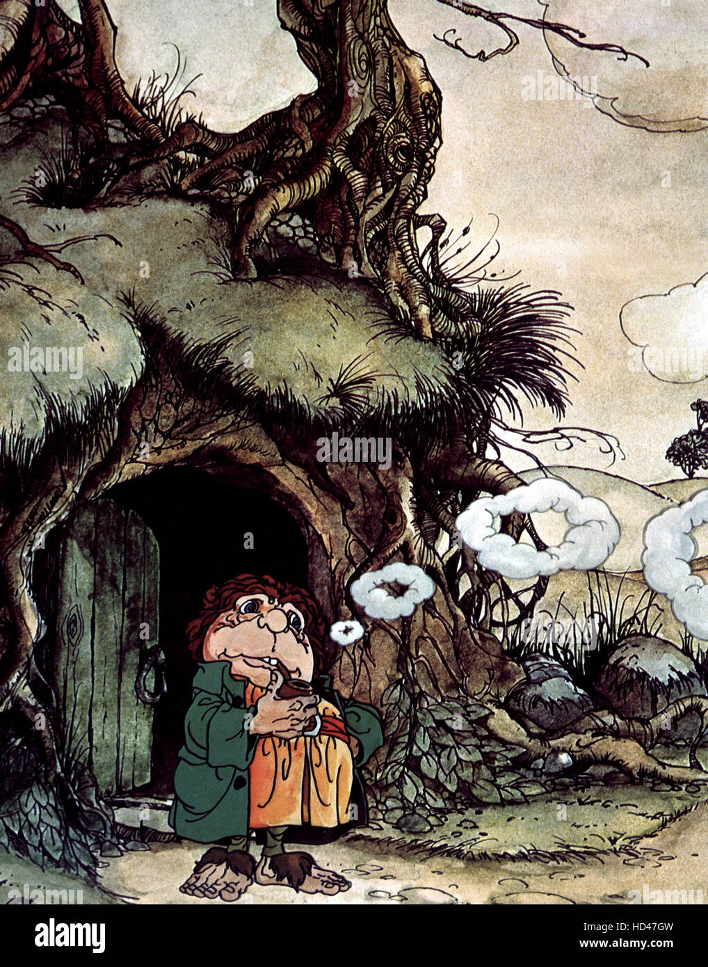 RETURN OF THE KING, Bilbo Baggins, 1980 Stock Photo - Alamy