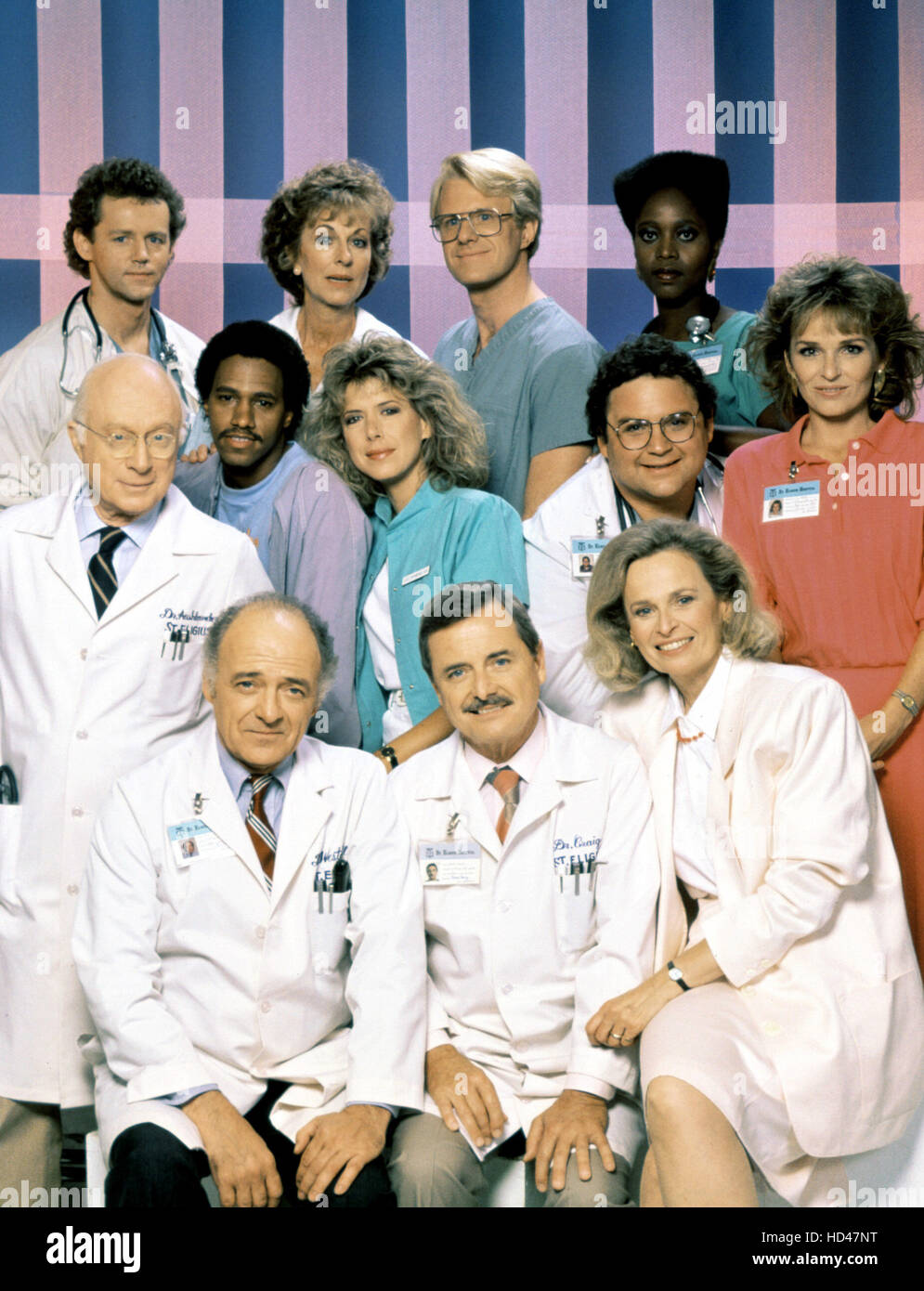 ST. ELSEWHERE, (top, l to r): David Morse, Christina Pickles, Ed Begley ...