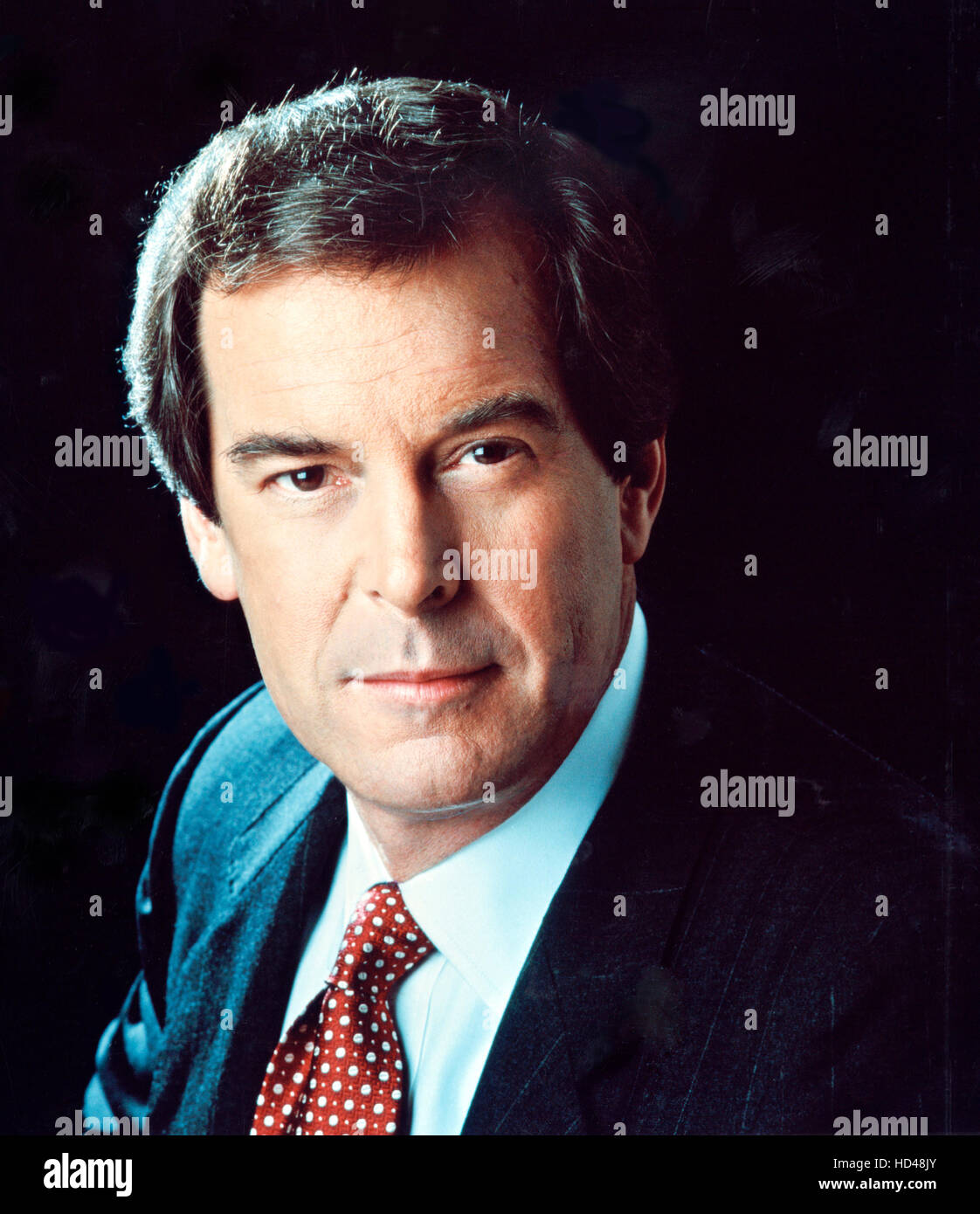 ABC WORLD NEWS TONIGHT, Peter Jennings, anchor, December, 1990. (c)ABC ...