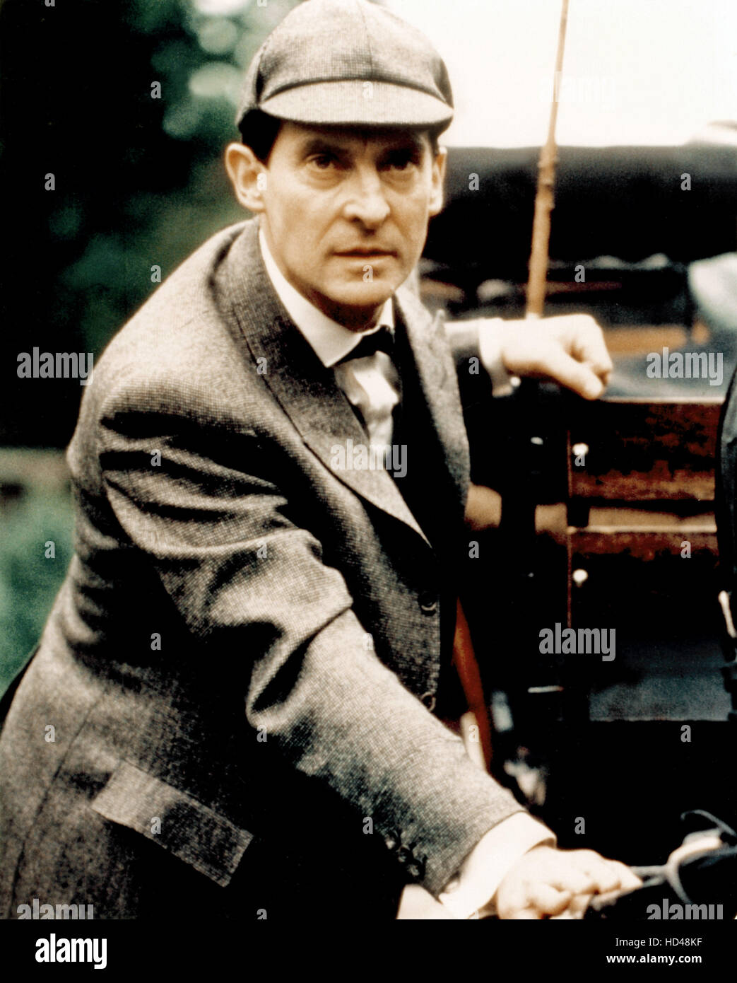 THE ADVENTURES OF SHERLOCK HOLMES, Jeremy Brett, 1984-85 Stock Photo ...