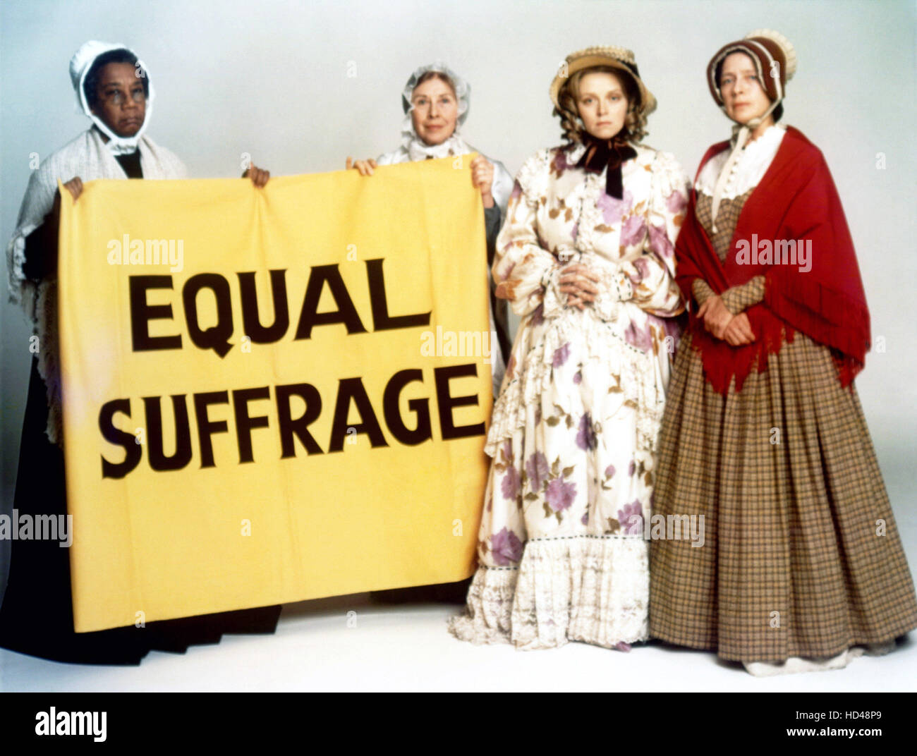 THE AMERICAN PARADE, (from left): Vinnette Carroll, Carmen Mathews ...