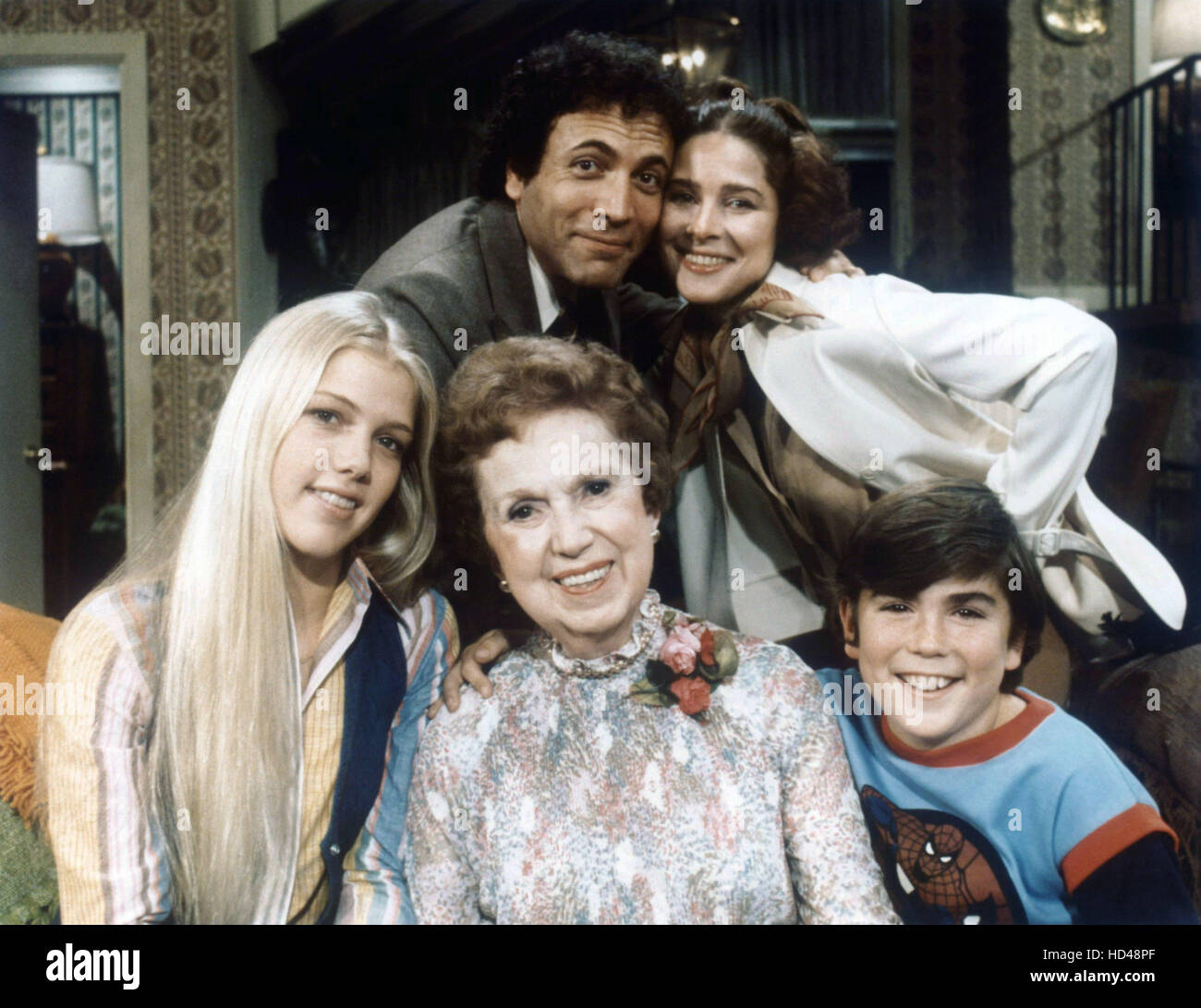 ANOTHER DAY, top from left: David Groh, Joan Hackett, seated from left ...