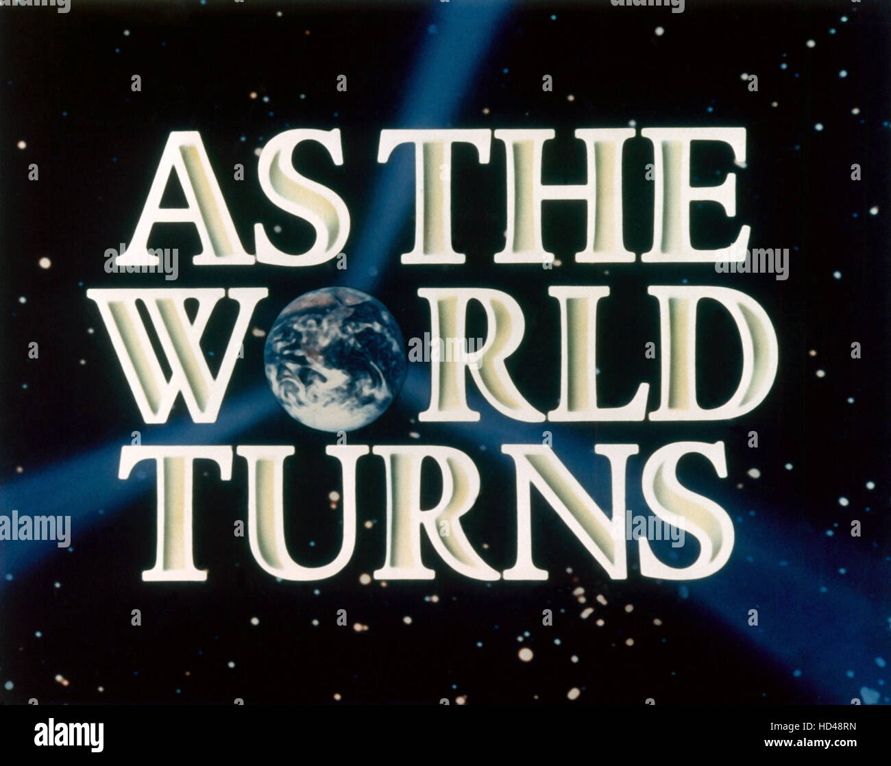 AS THE WORLD TURNS, titlecard, 1956-2010. © CBS / Courtesy: Everett ...