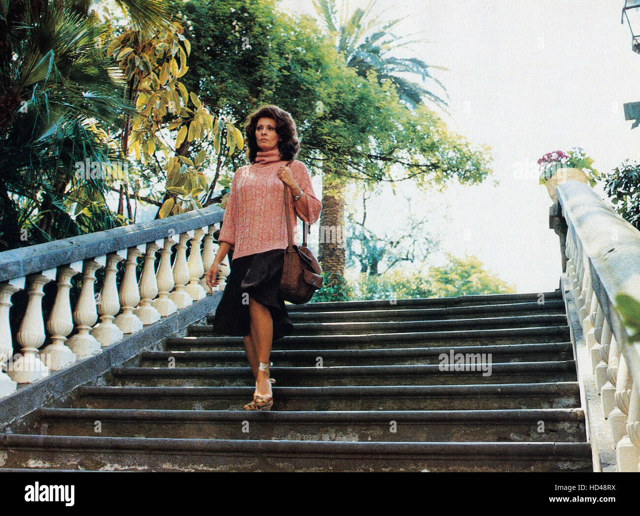 AURORA BY NIGHT, (aka QUALCOSA DI BIONDO), Sophia Loren, 1985, © NBC ...