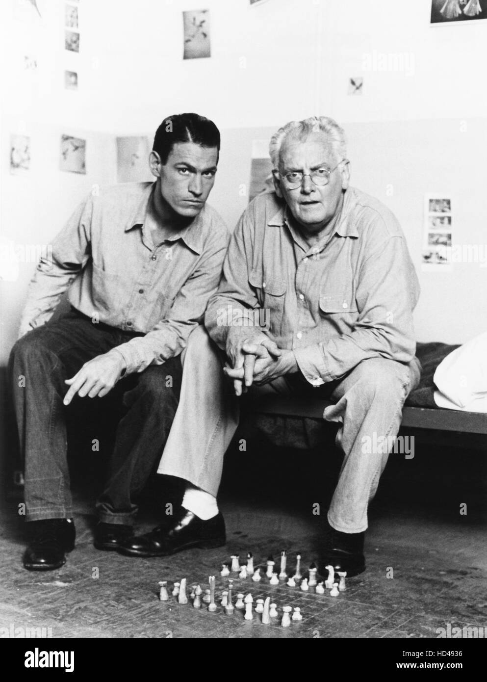 ALCATRAZ: THE WHOLE SHOCKING STORY, from left: Michael Beck, Art Carney ...