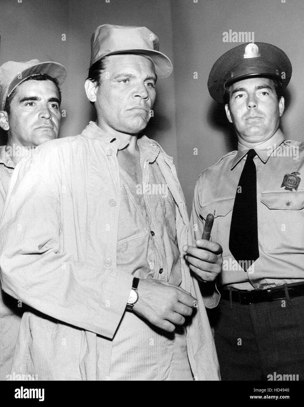 ALCATRAZ EXPRESS, Neville Brand (center), 1960 Stock Photo - Alamy