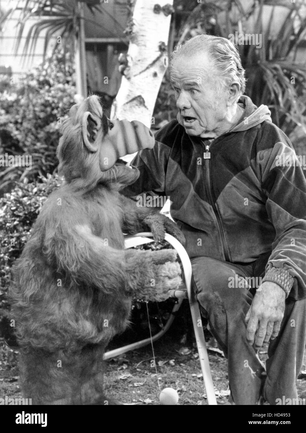 ALF, (from left): Alf, Elisha Cook Jr., 'We're So Sorry, Uncle Albert', (Season 2, ep. 216 ...