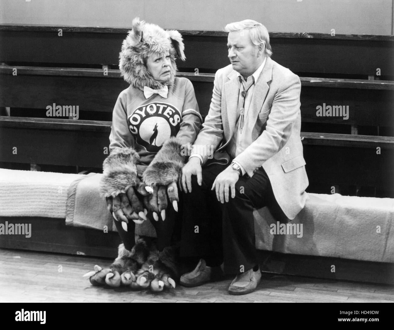 ALICE, from left: Martha Raye, Dave Madden (1982), 1976-85 Stock Photo ...