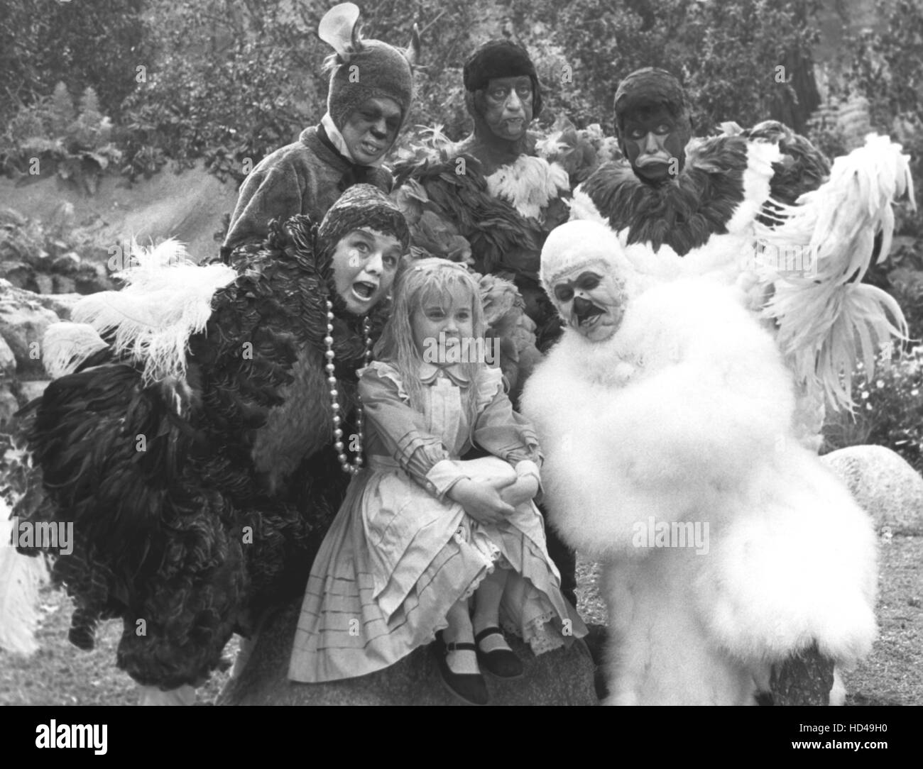 ALICE IN WONDERLAND, (clockwise from l.): Shelley Winters, Sherman ...